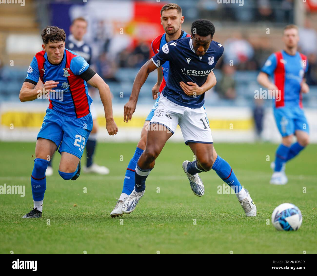 17th September 2022; Dens Park, Dundee, Scotland: Scottish Championship ...