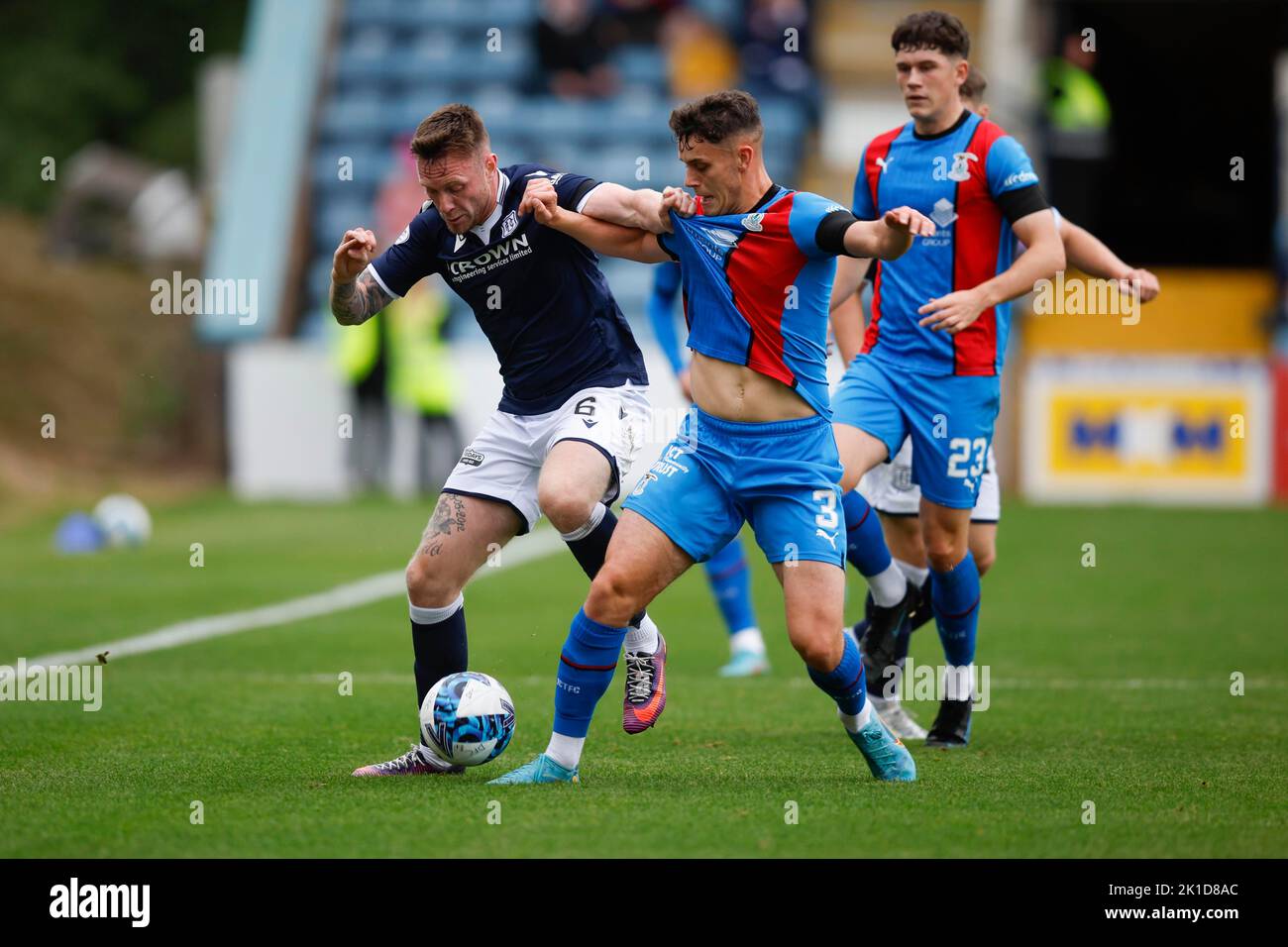 17th September 2022; Dens Park, Dundee, Scotland: Scottish Championship ...
