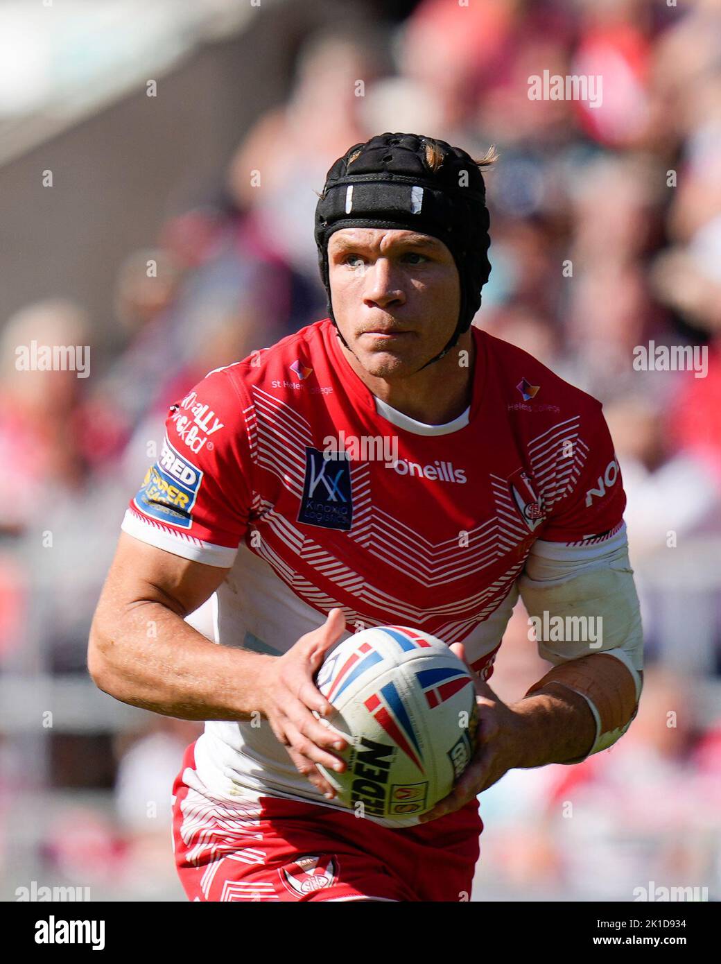 Jonny Lomax #6 of St Helens during the Betfred Super League match St ... Jonny Lomax #6 of St Helens during the Betfred Super League match St ...