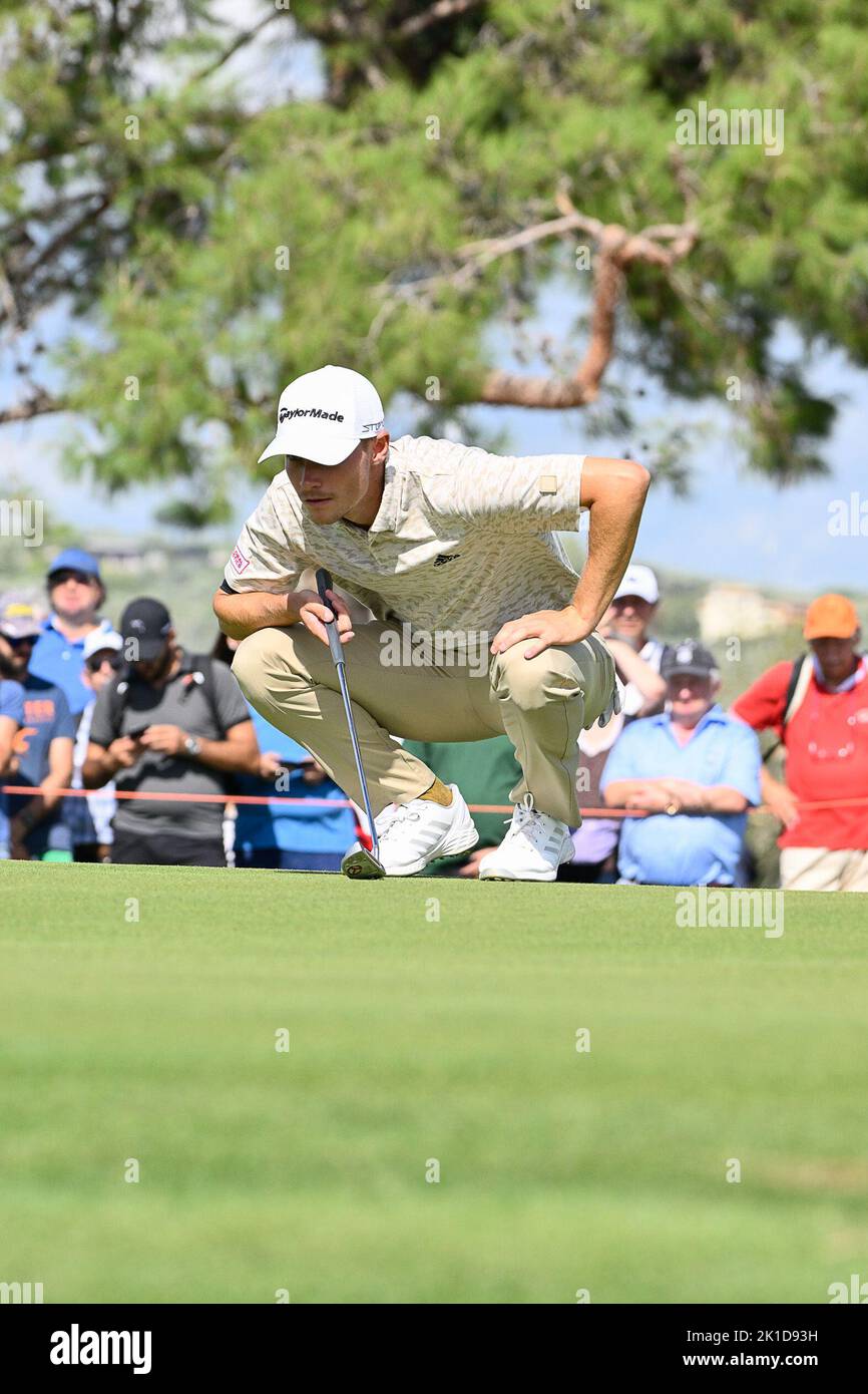Nicolai HOJGAARD during 79 Open D’Italia Golf Match, Marco Simone Golf ...
