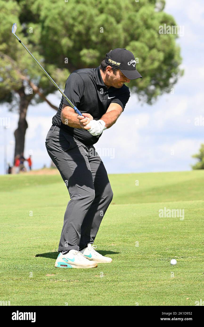Francesco MOLINARI during 79 Open D’Italia Golf Match, Marco Simone Golf Club, 16 September 2022 ...