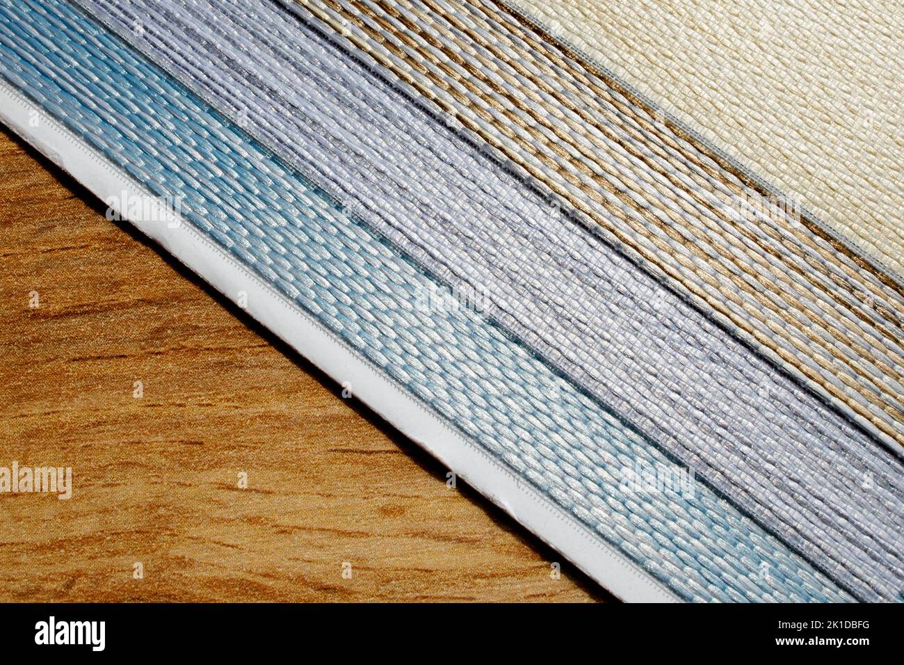 Catalog of different shades of fabric colors. Variety of color of dense ...