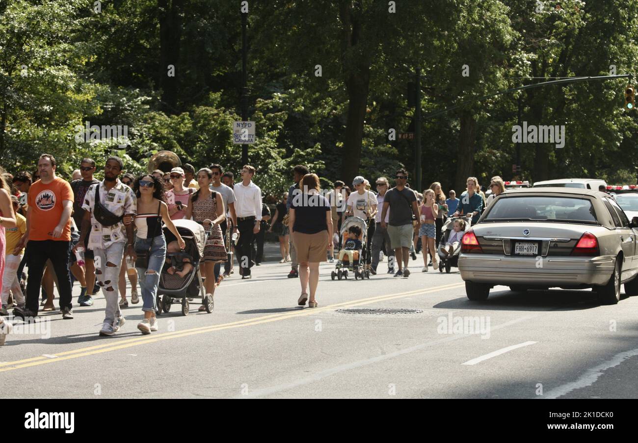 New York, USA. 17th Sep, 2022. (NEW) Walk with Amal in New York ...