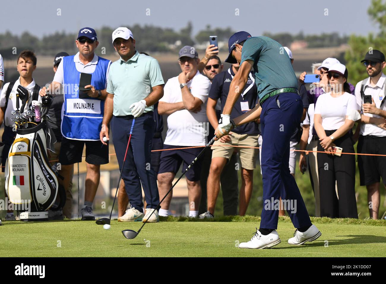 during the DS Automobiles 79th Italian Golf Open at Marco Simone Golf ...