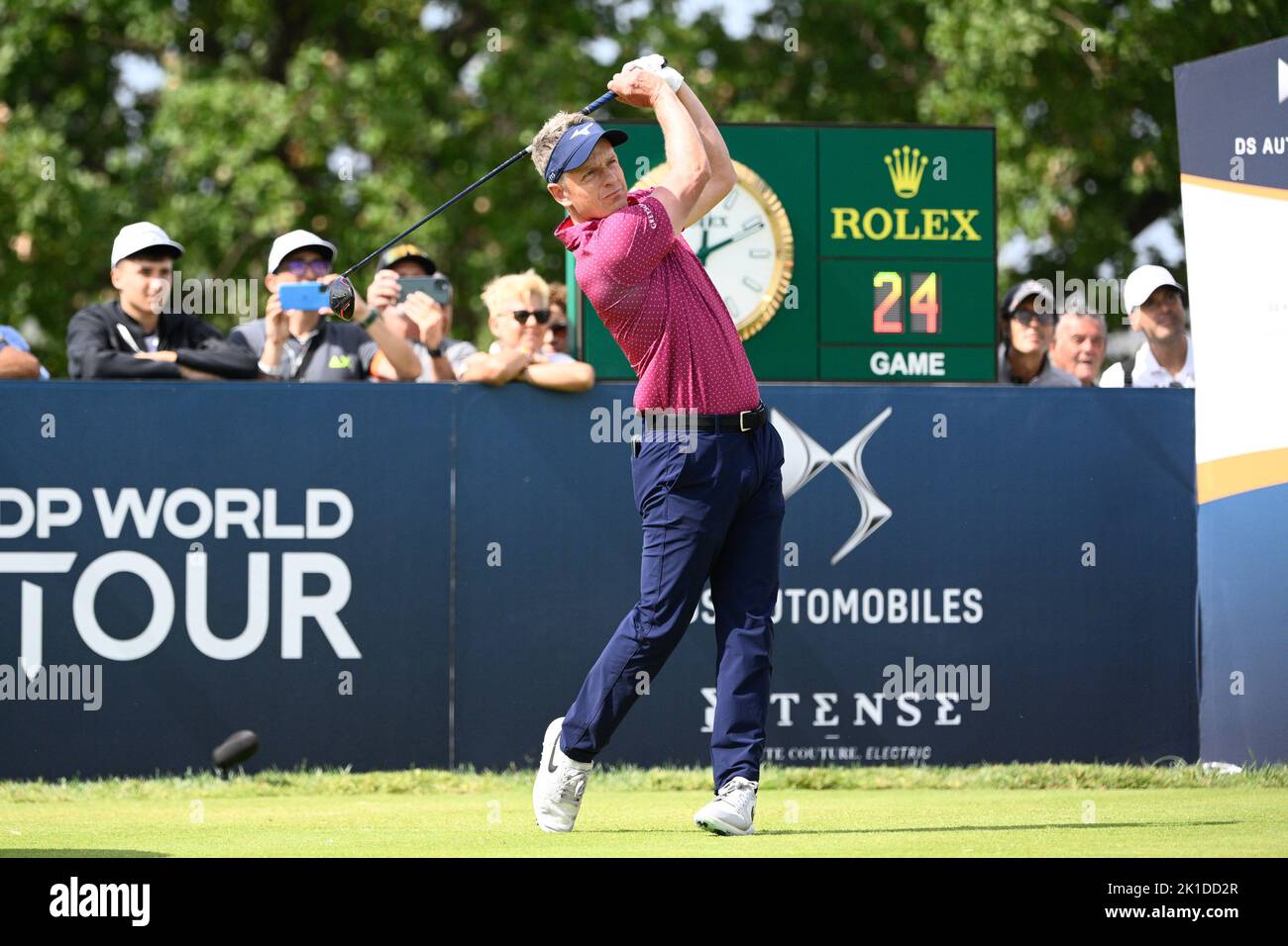 Luke Donald (ENG) during the DS Automobiles Italian Golf Open 2022 at ...