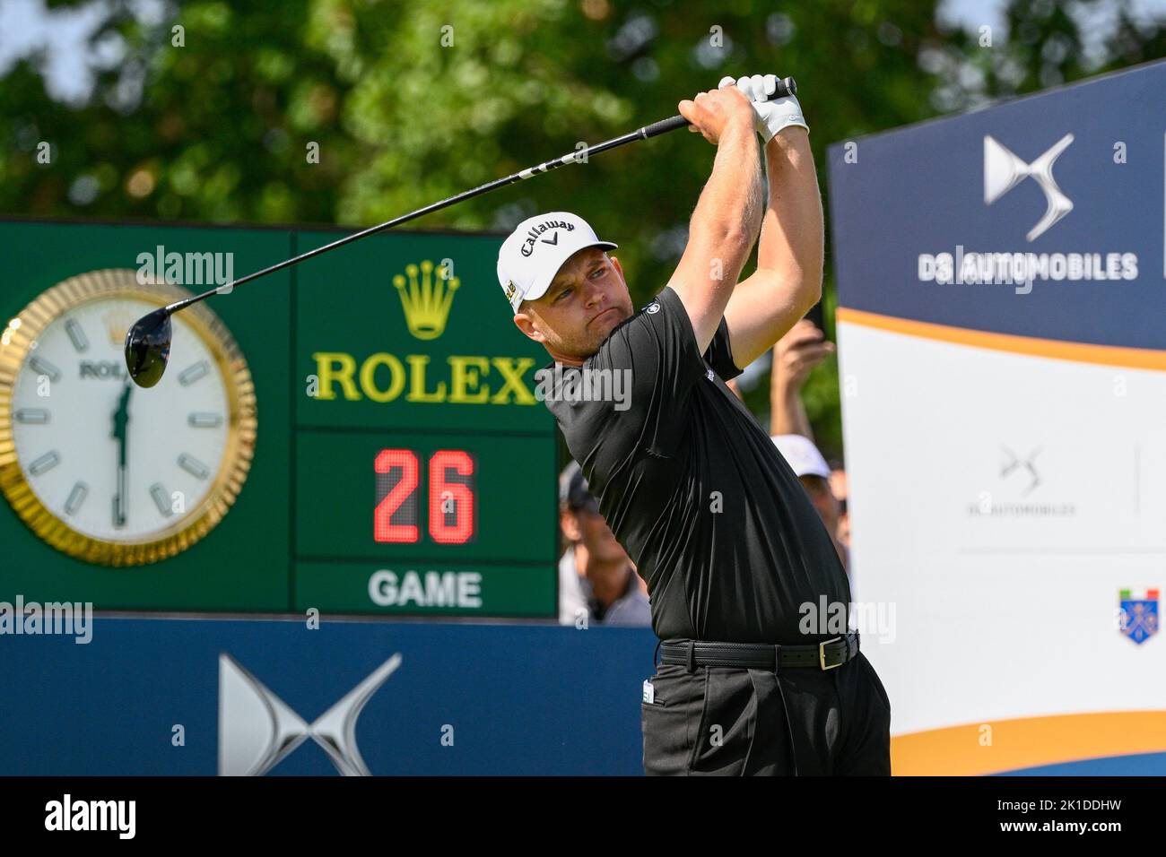 Tom Lewis (ENG) during the DS Automobiles Italian Golf Open 2022 at ...