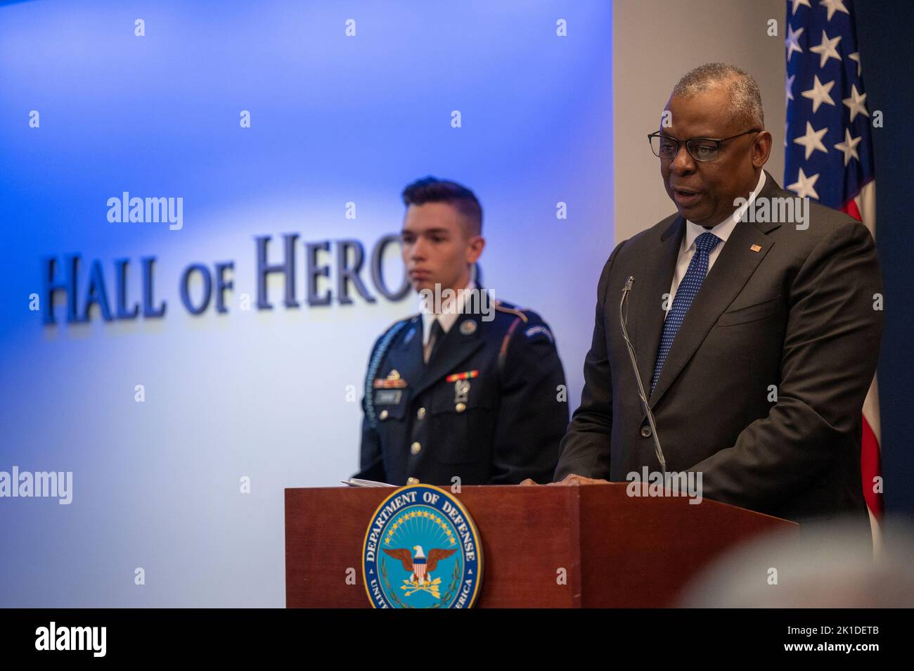 Secretary of Defense Lloyd J. Austin III hosts the annual POW/MIA ...
