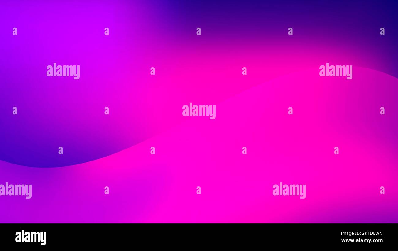 Abstract smooth fantasy motion blurred wave pink light trail on blue ...