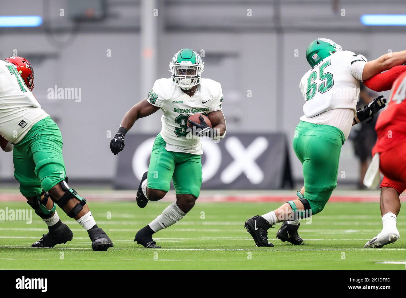 September 17, 2022: North Texas Mean Green running back Ayo Adeyi (39 ...