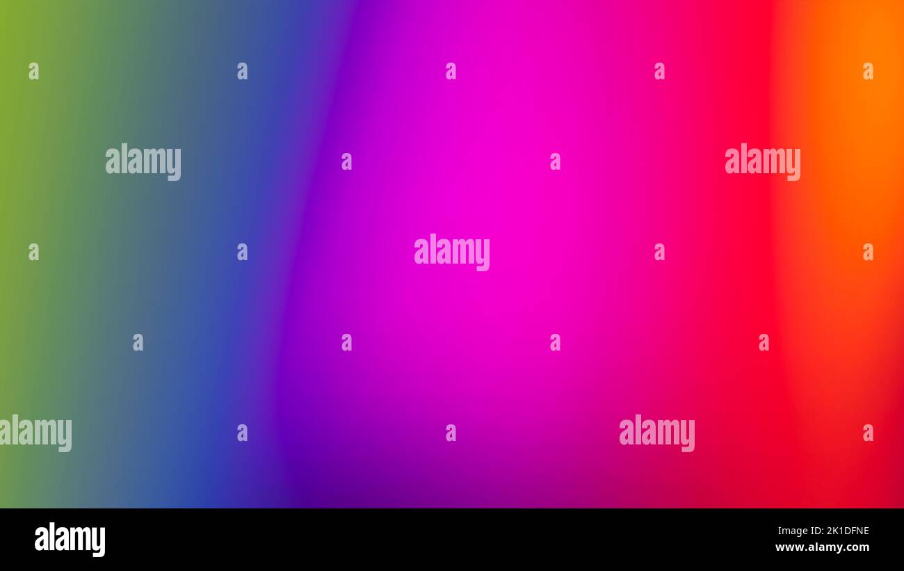 Color Spectrum Abstract Rainbow Gradient Blurred Background, Horizontal ...
