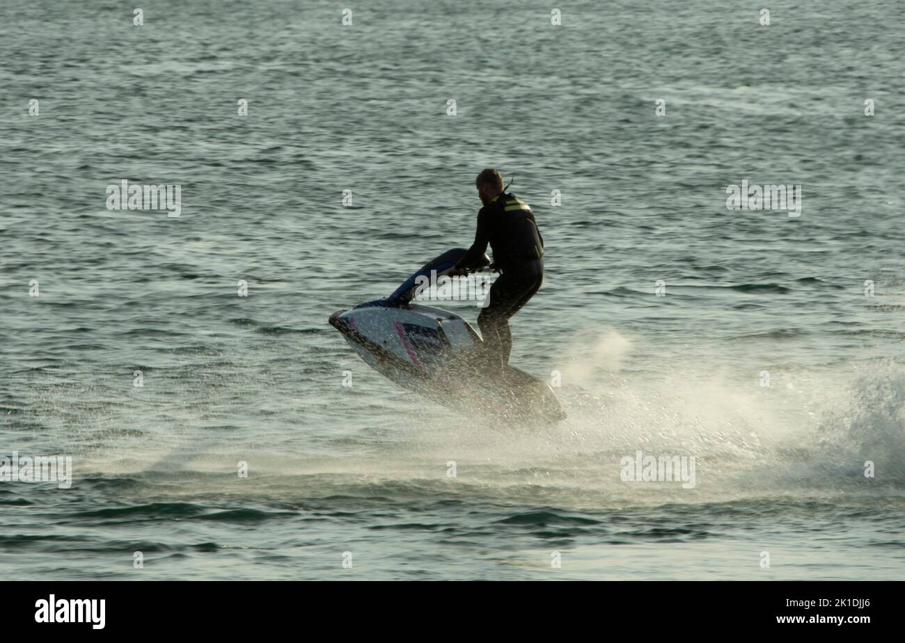 Jetski on water hi-res stock photography and images - Alamy
