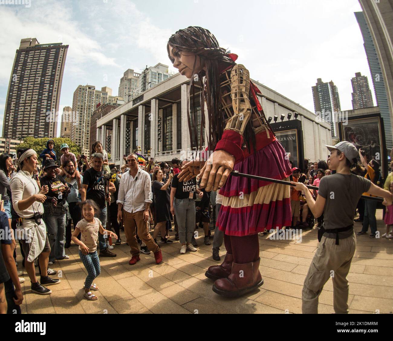 New York, NY, USA. 17th Sep, 2022. Little Amal ""” a 12-foot-tall ...