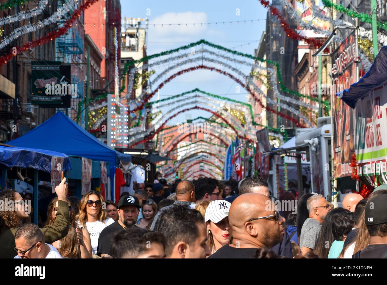 The Feast of San Gennaro returned to New York City. Credit: Ryan Rahman ...