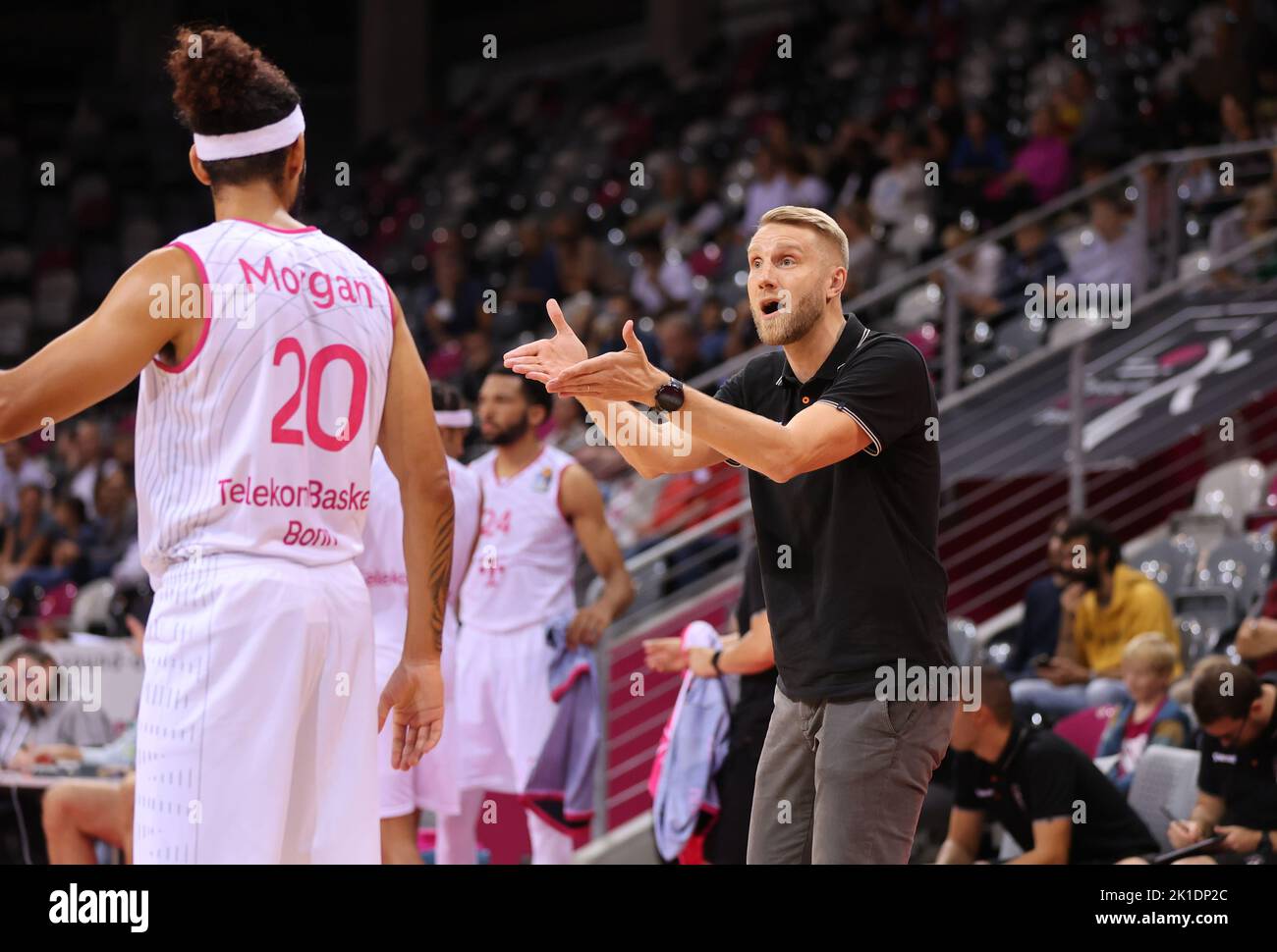 Bonn, Germany 09/15/2022, Telekom Dome, Basketball, Test Match, Telekom ...