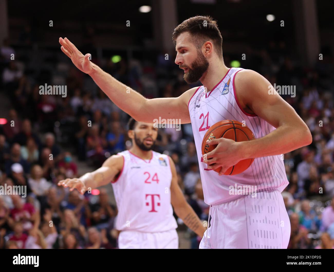 Bonn, Germany 09/15/2022, Telekom Dome, Basketball, Test Match, Telekom ...