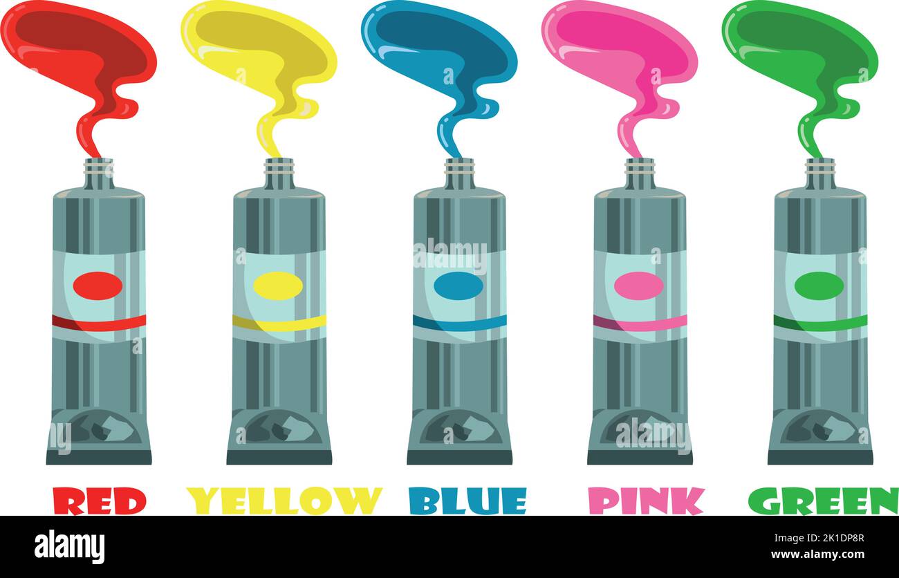 learning colors primary colors color palette Stock Vector Image & Art ...