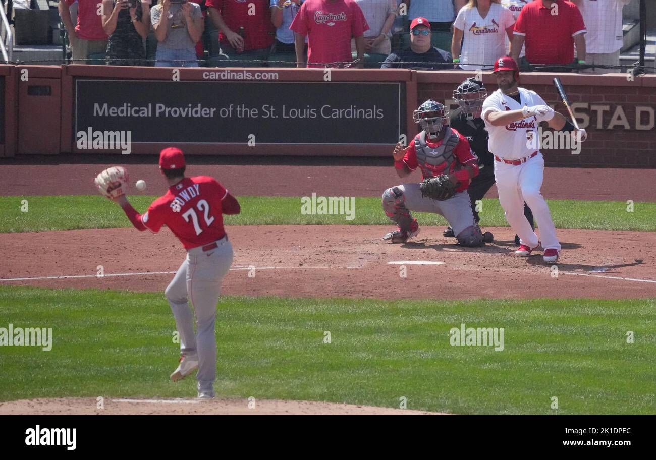 St. Louis, United States. 17th June, 2022. St. Louis Cardinals Albert ...