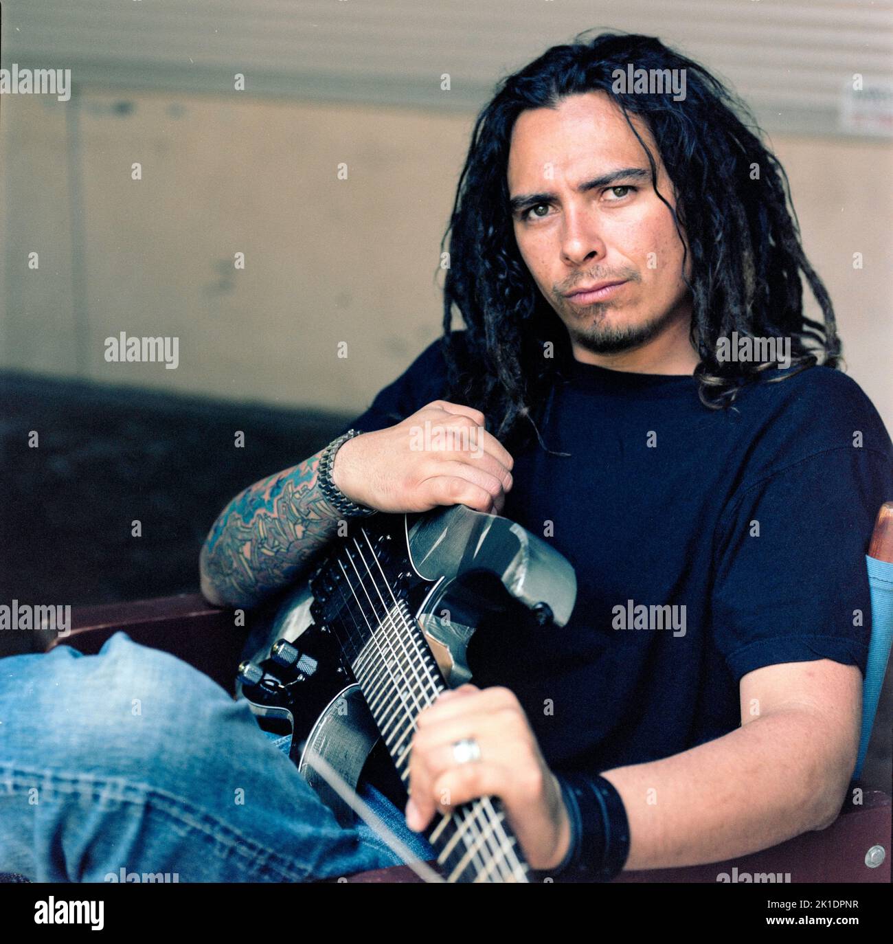 Korn - James "Munky" Shaffer studio session in Los Angeles, California ...