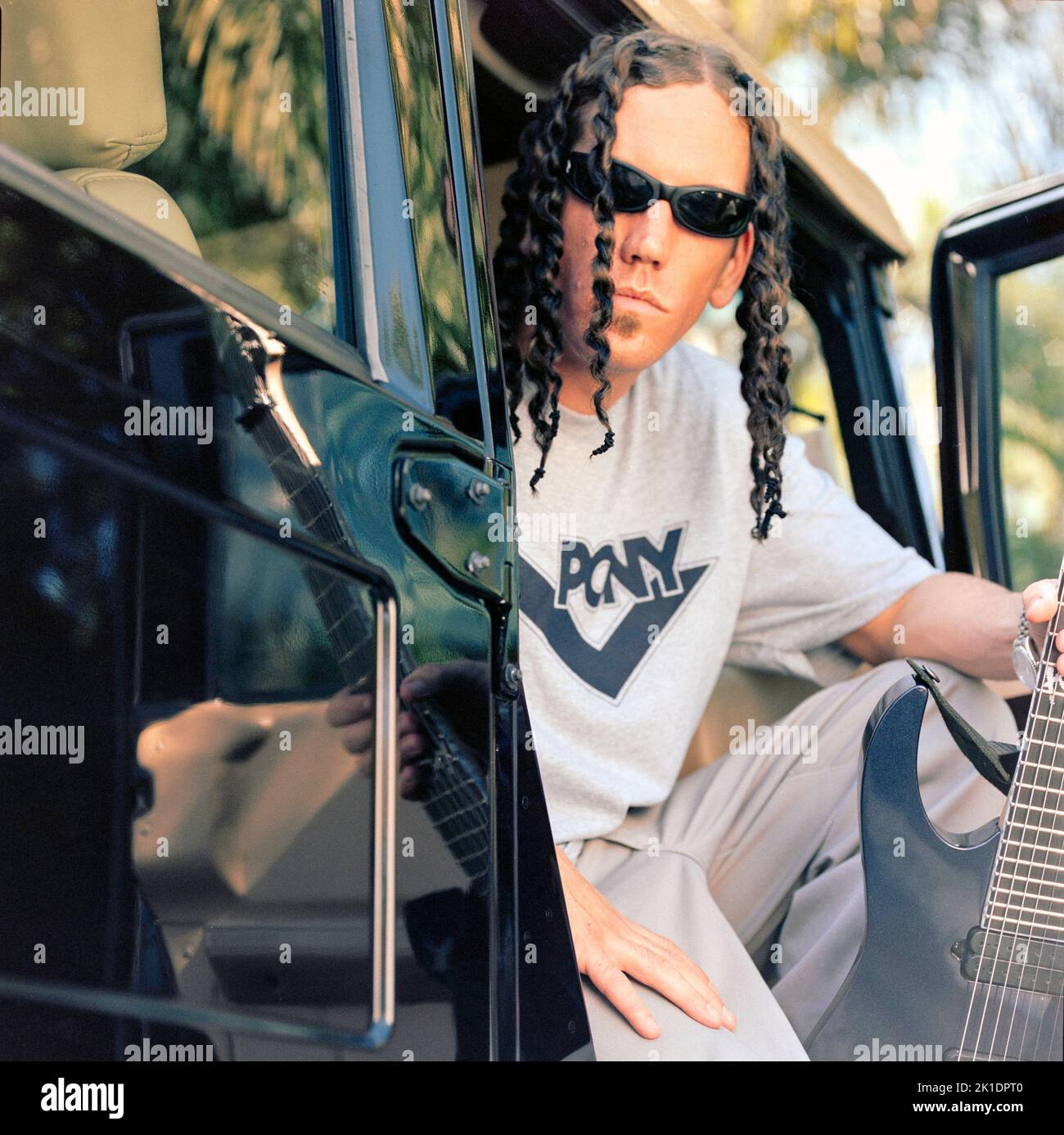 Korn - Brian Welch studio session in Los Angeles, California 1999 ...