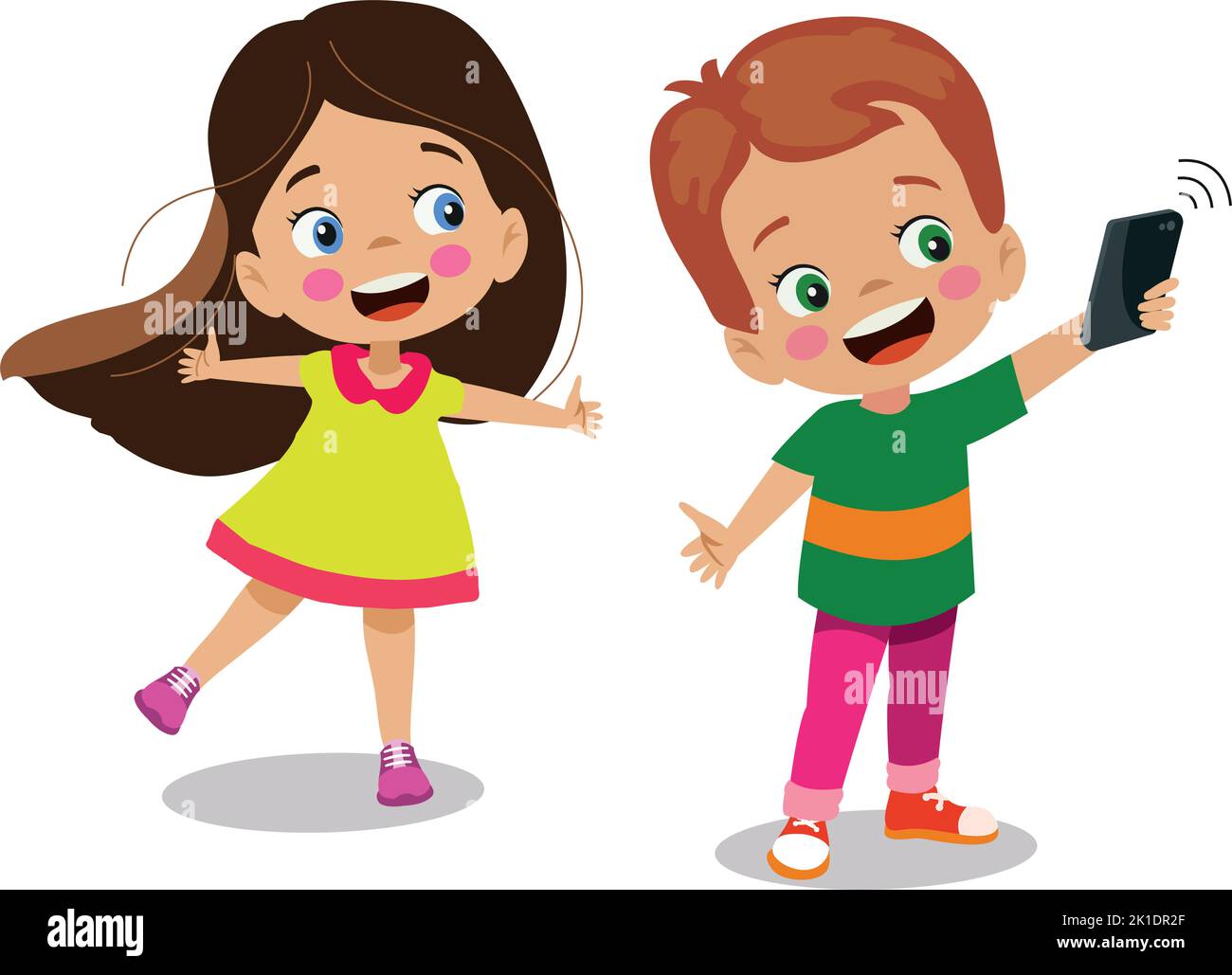 Taking Selfie Clipart