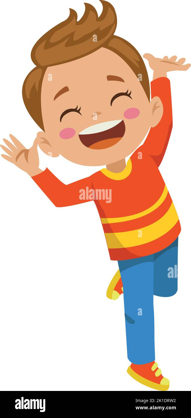 facial expressions very happy boy Stock Vector Image & Art - Alamy