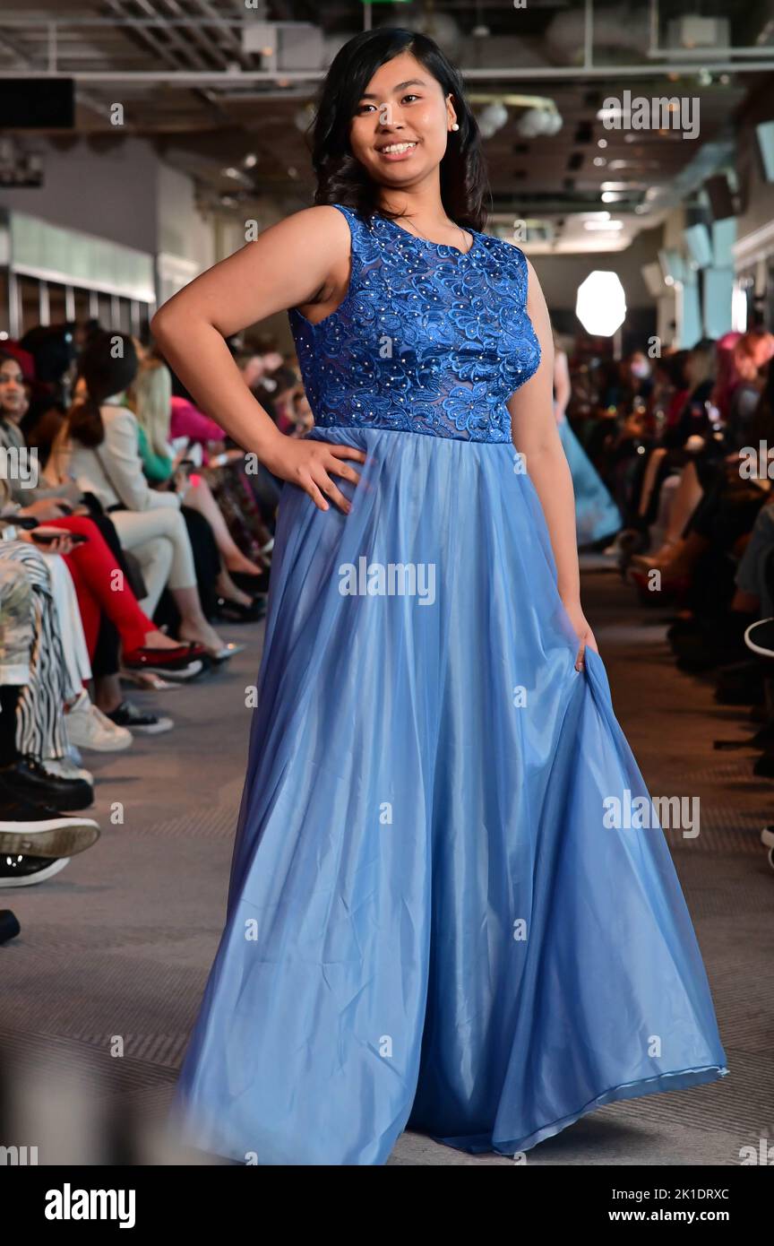 London, UK. 17th Sep, 2022. 'The Longest Runway' during London Fashion ...