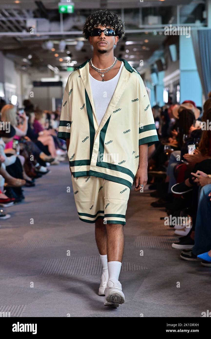 London, UK. 17th Sep, 2022. 'The Longest Runway' during London Fashion ...