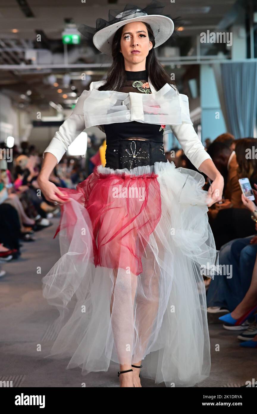 London, UK. 17th Sep, 2022. 'The Longest Runway' during London Fashion ...