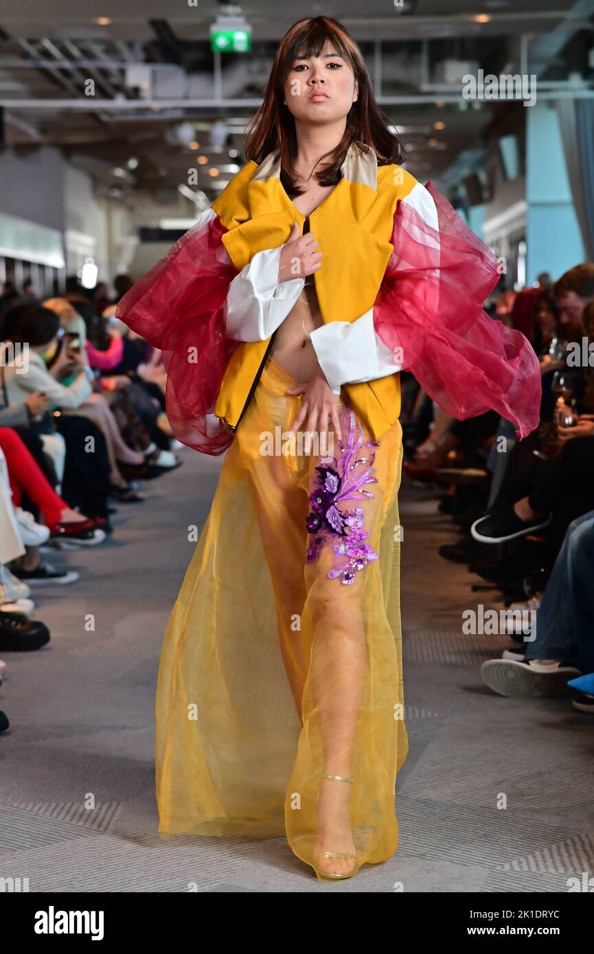 London, UK. 17th Sep, 2022. 'The Longest Runway' during London Fashion ...