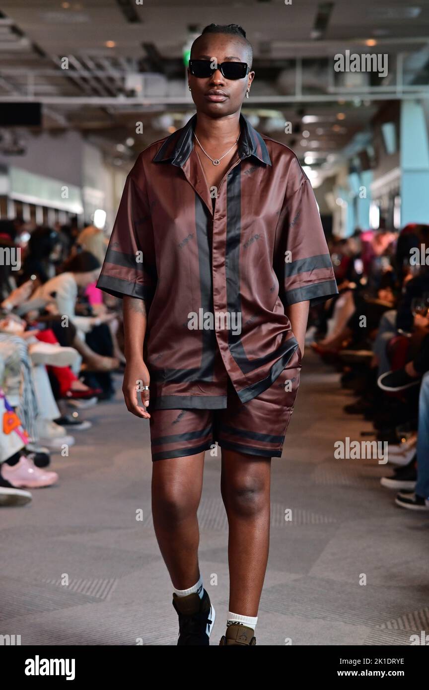 London, UK. 17th Sep, 2022. 'The Longest Runway' during London Fashion ...