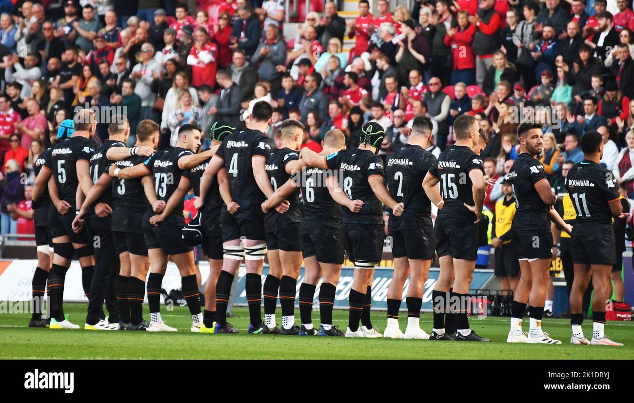 17th September 2022; Parc y Scarlets, Llanelli, Carmarthenshire, Wales ...