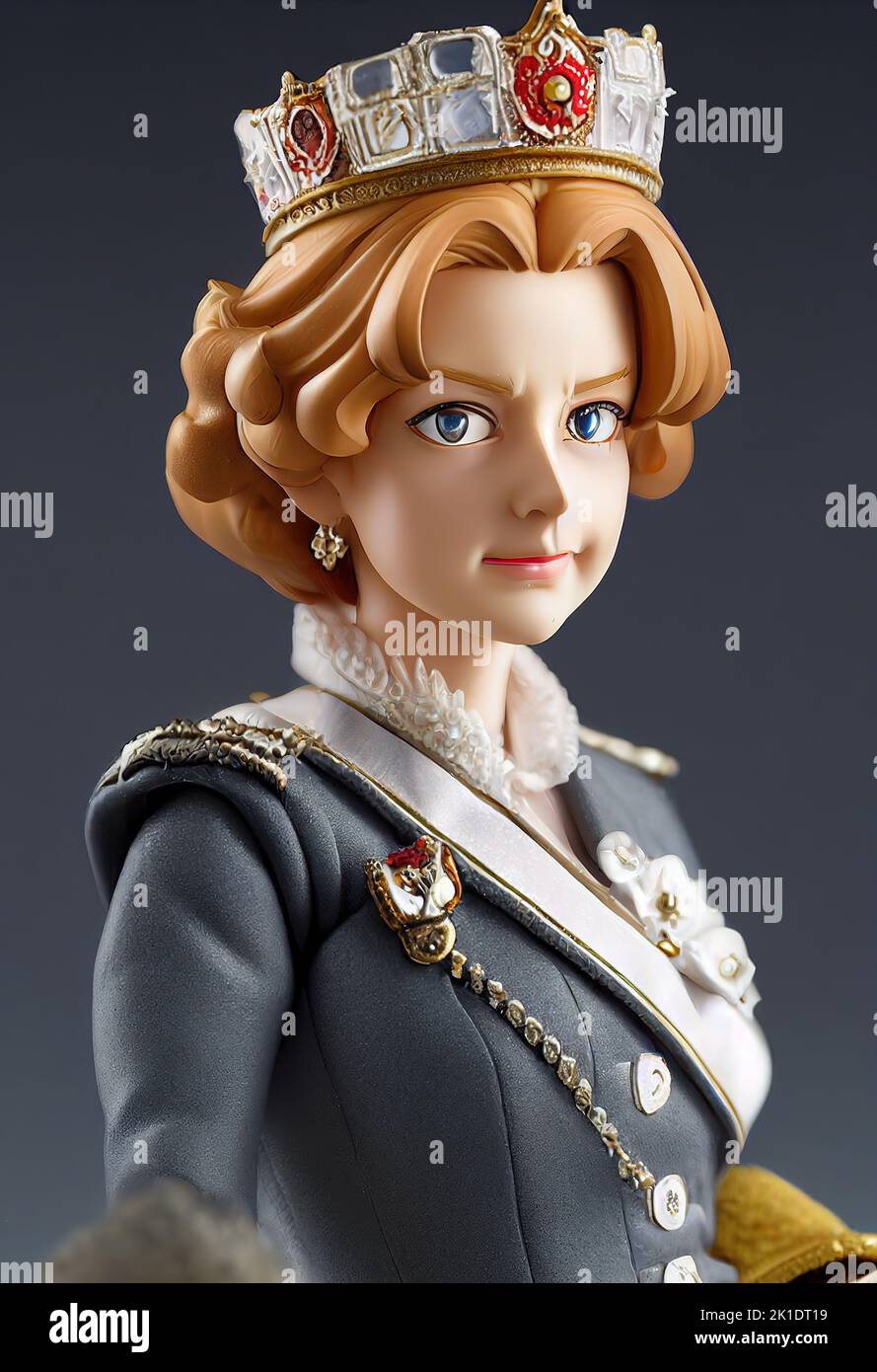 Elizabeth young crown portrait hi-res stock photography and images - Alamy