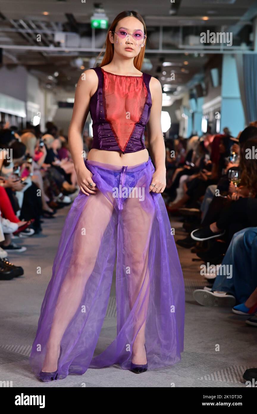 London, UK. 17th Sep, 2022. 'The Longest Runway' during London Fashion ...