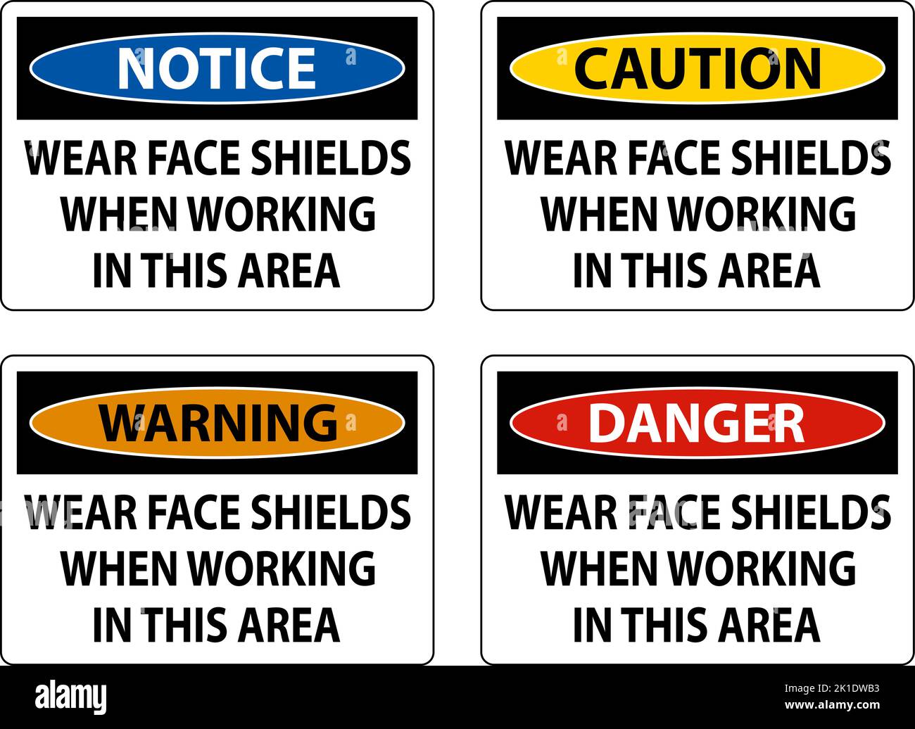 Sign dangerous zone in Stock Vector Images - Alamy