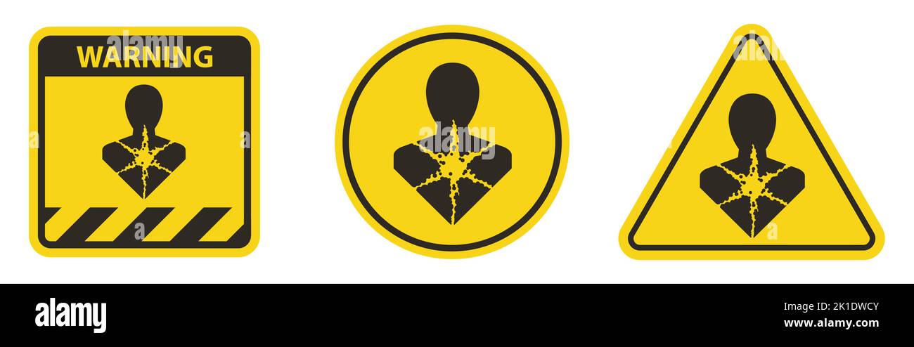 Ghs hazard pictogram caution health hi-res stock photography and images ...