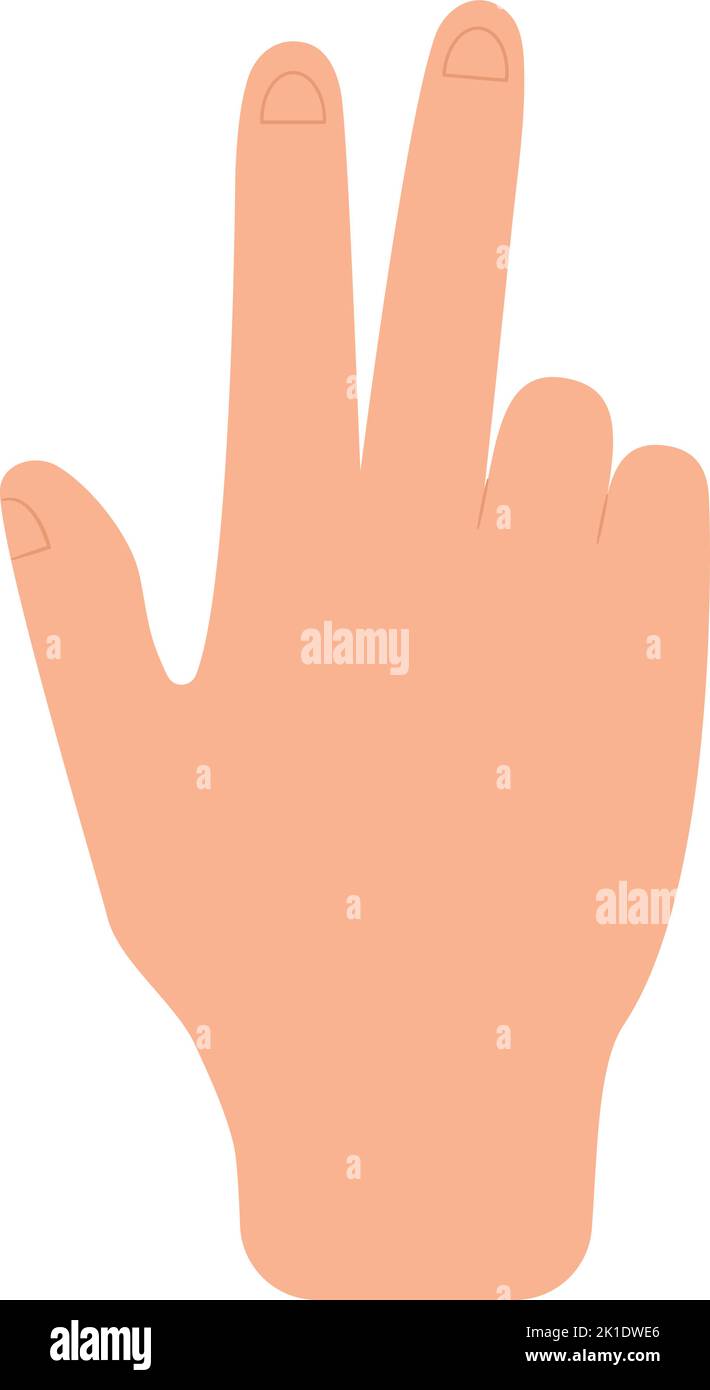 hand gesture illustration Stock Vector Image & Art - Alamy