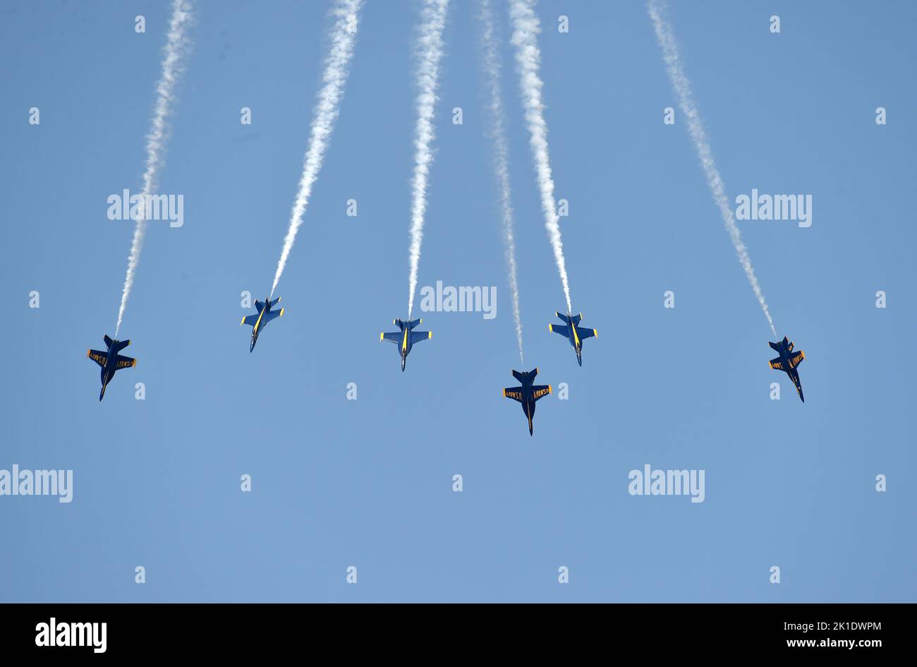 September 17, 2022, Virginia Beach, Virginia, USA: BLUE ANGELS take ...