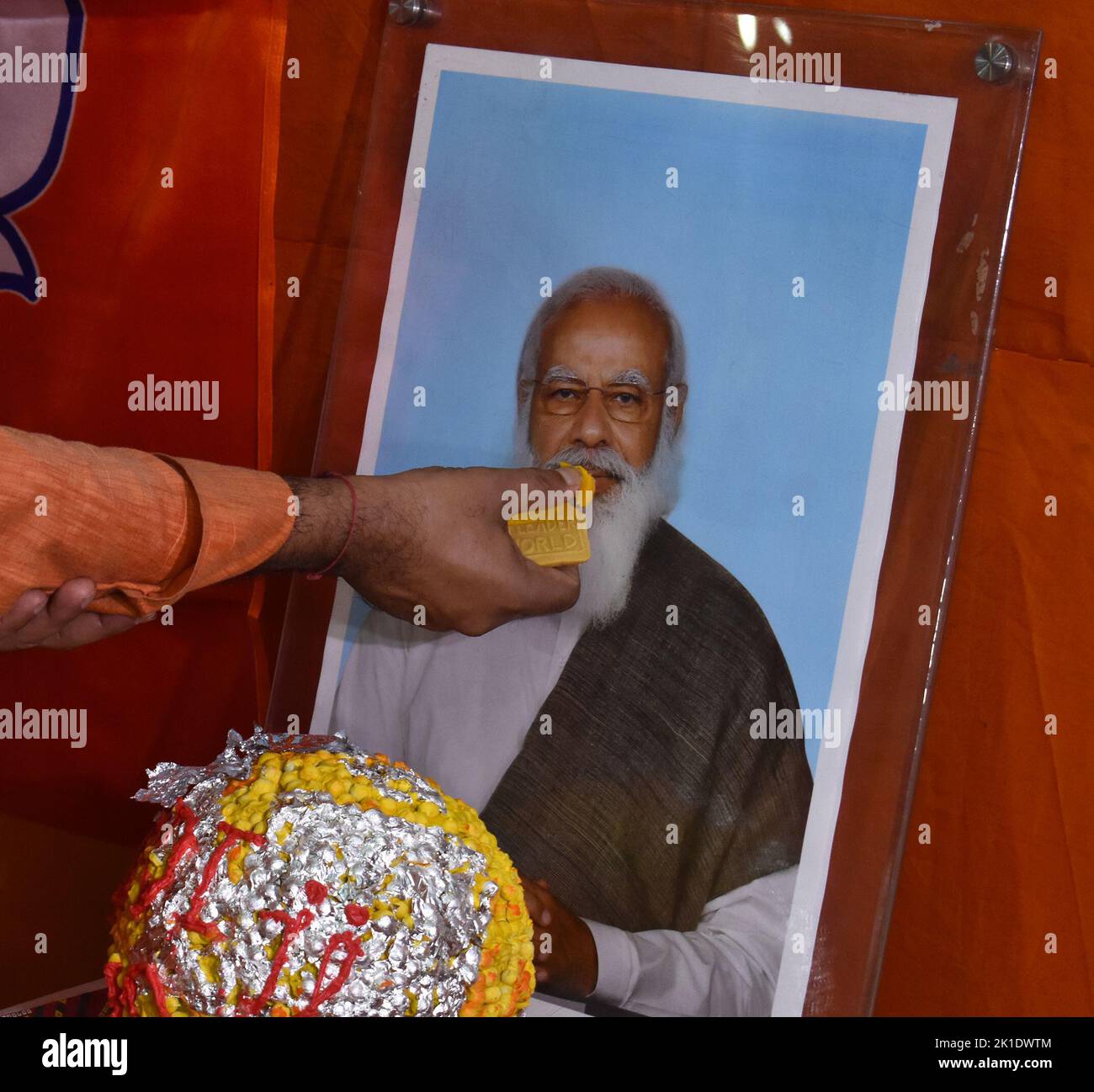 Indian prime minister of india narendra modi kolkata hi-res stock ...