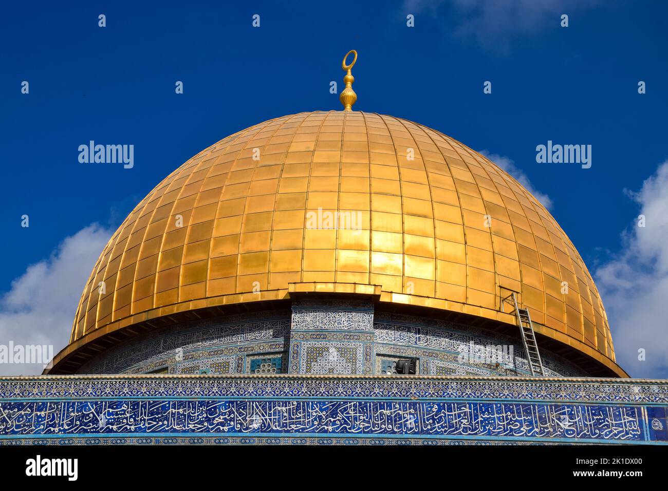 The Dome of the Rock and Al-Aqṣā Mosque, Temple Mountain, Jerusalem ...