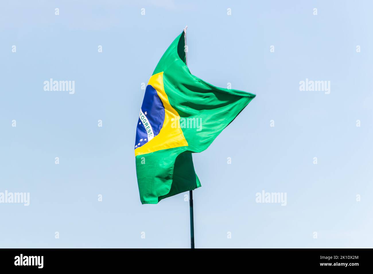 Brazlian flag hi-res stock photography and images - Alamy