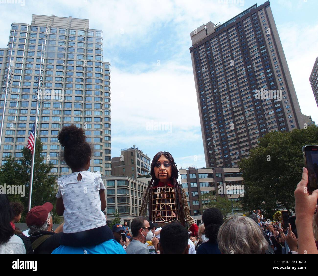 New York, NY, USA. 17th Sep, 2022. Little Amal ""” a 12-foot-tall ...