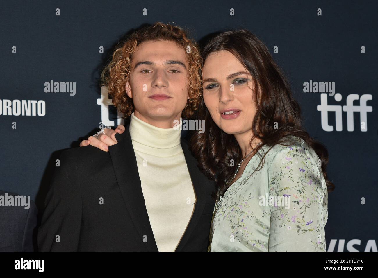 Andreja Pejic and Zachary Nachbar-Seckel arrive at the premiere of ...