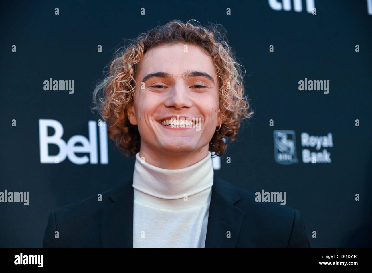 Zachary Nachbar-Seckel arrives at the premiere of Dalíland during the 2022 Toronto International ...