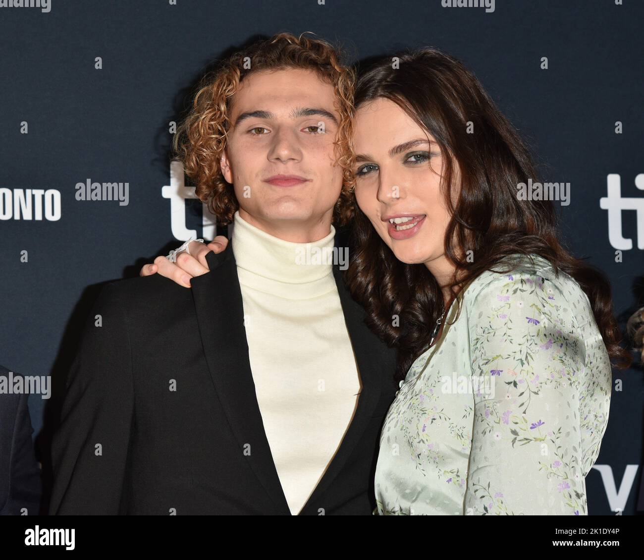 Andreja Pejic and Zachary Nachbar-Seckel arrive at the premiere of ...