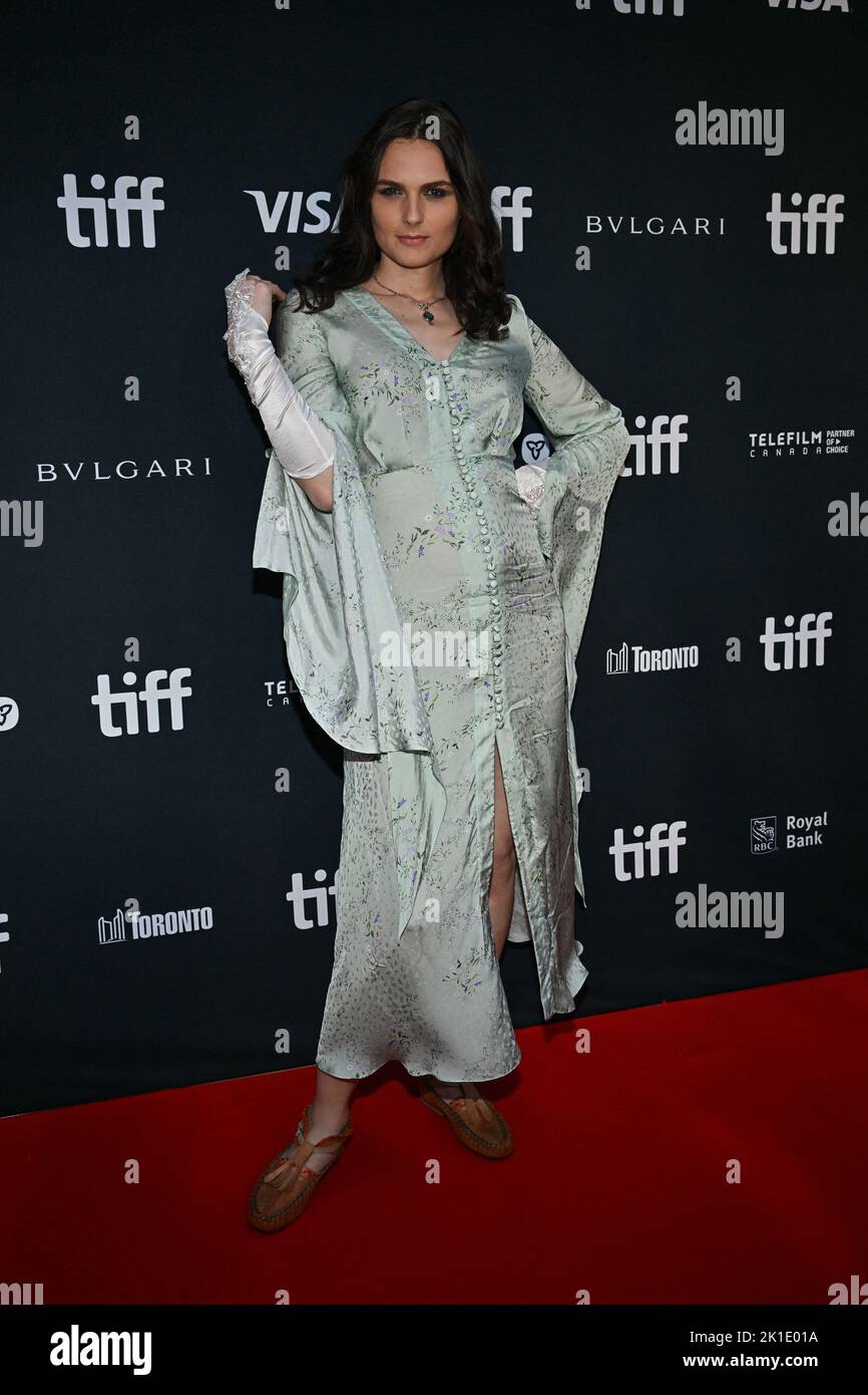 Andreja Pejic attends the screening of the movie The Daliland during ...