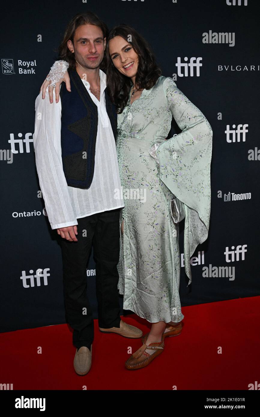 Igor Pejic, Andreja Pejic attends the screening of the movie The ...