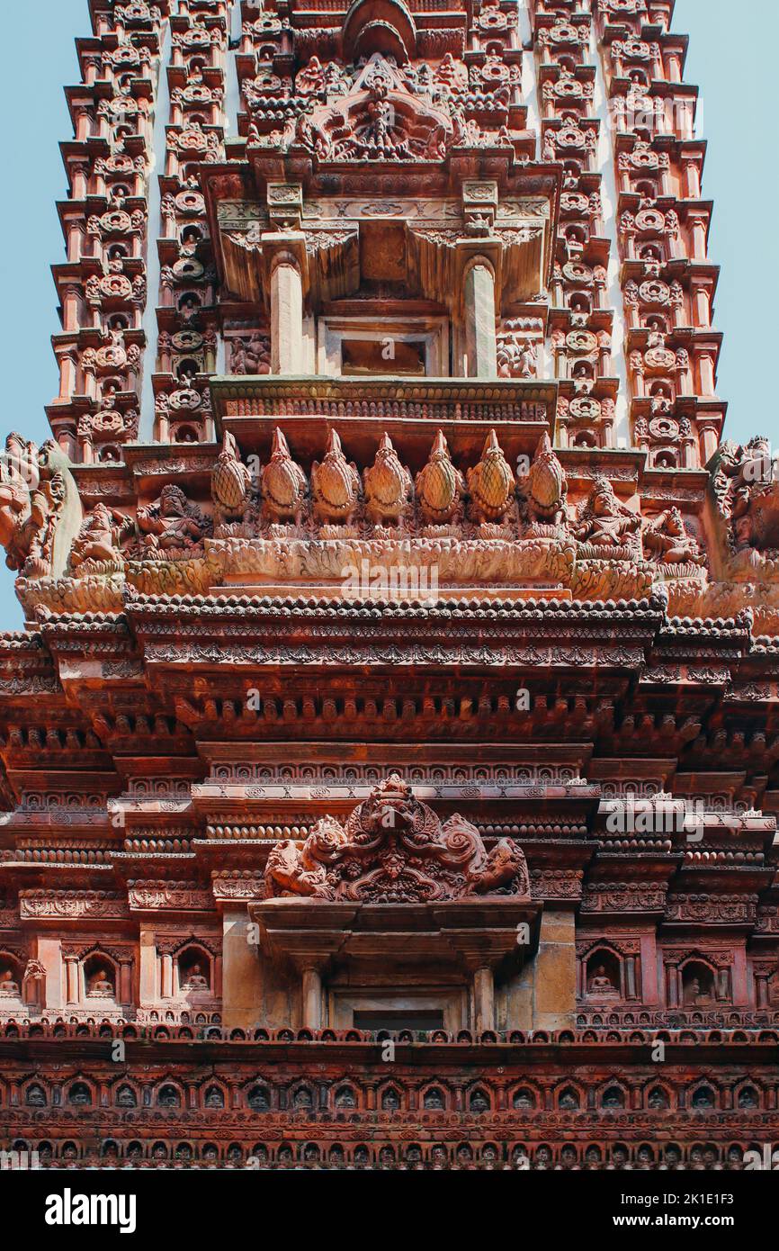 Mahabuddha temple in Patan, the temple of a thousand buddhas in ...