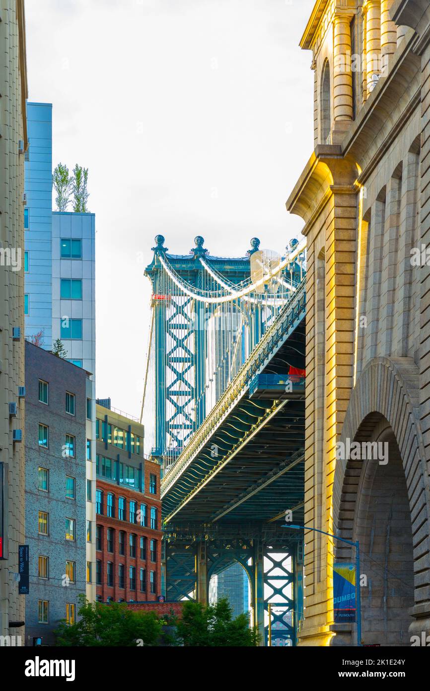 The Manhattan Bridge and 'DUMBO' (Down Under the Manhattan Bridge ...