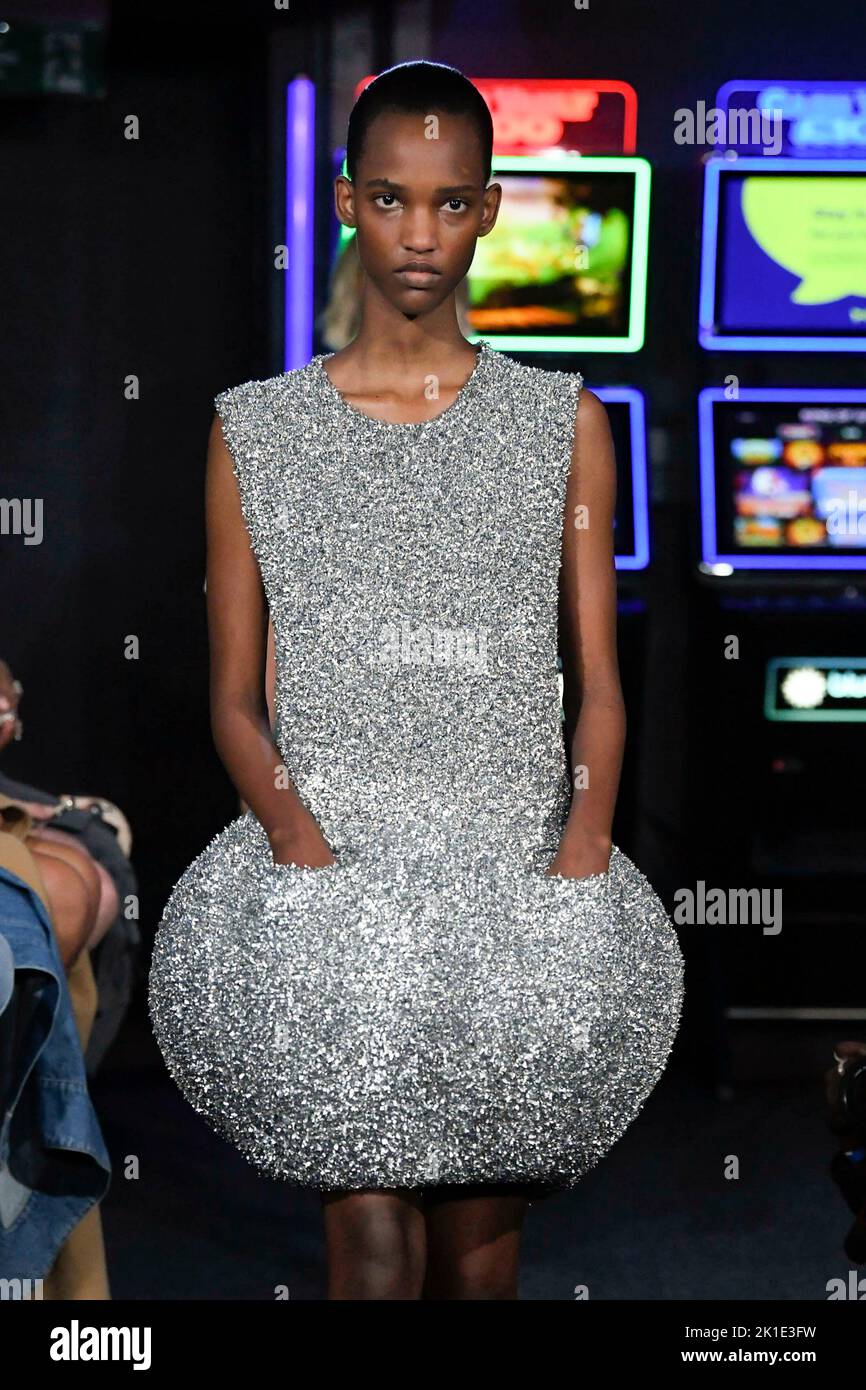 JW ANDERSON SS23 runway during during London fashion Week on September ...