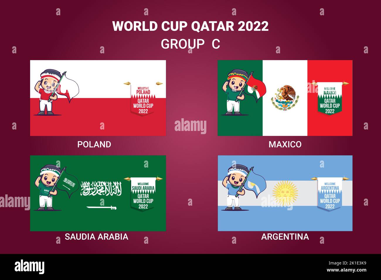 Fifa world cup football qatar 2022 Stock Vector Images - Alamy